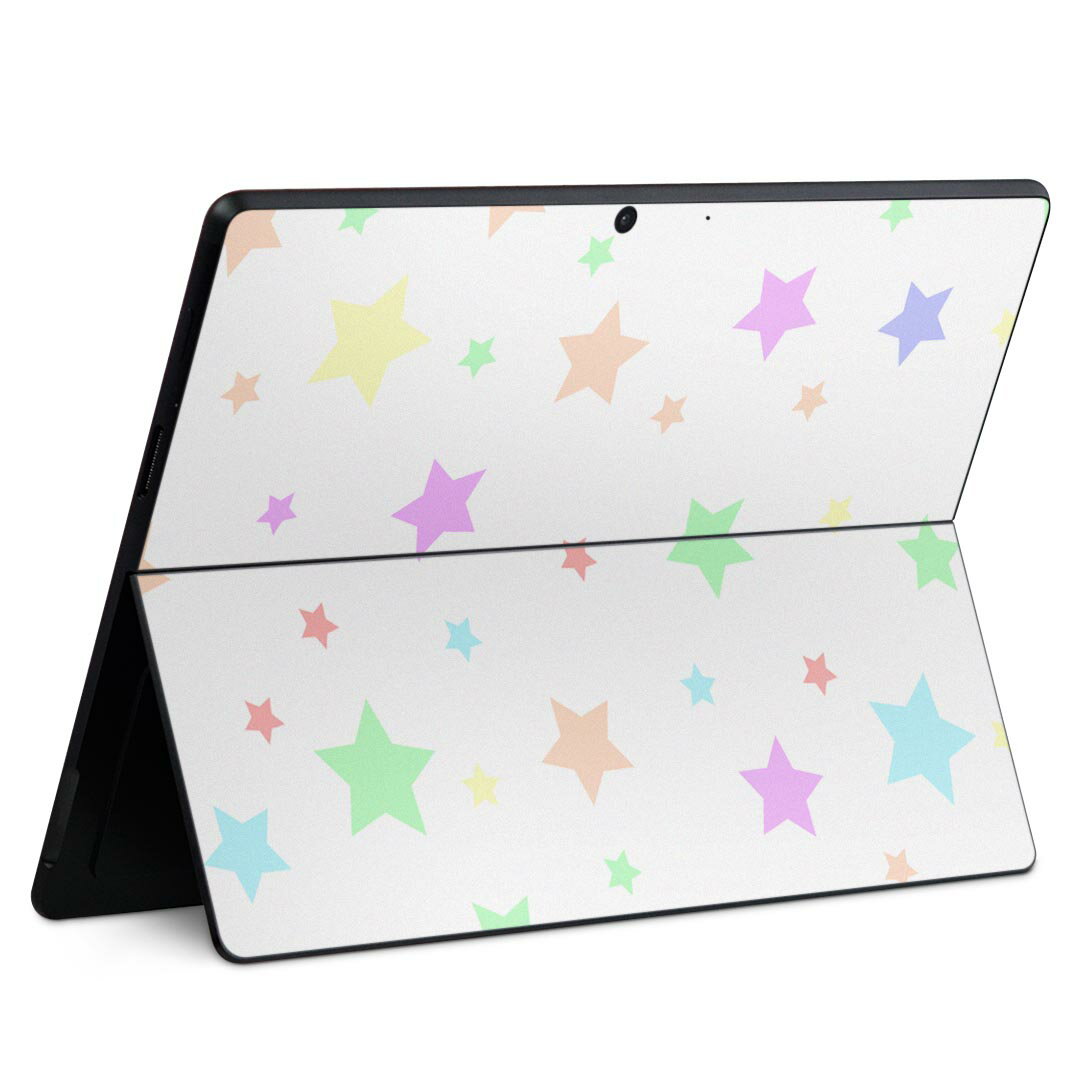 商品特徴・貼るだけでかんたん着せ替え、Surface Pro9 Pro 8 Surface Pro X 共通対応デザインスキンシール・高精細プリントで写真と遜色のない仕上がり！半光沢シートでしっとりツヤのある表現力・ちょっとしたすり傷からS...
