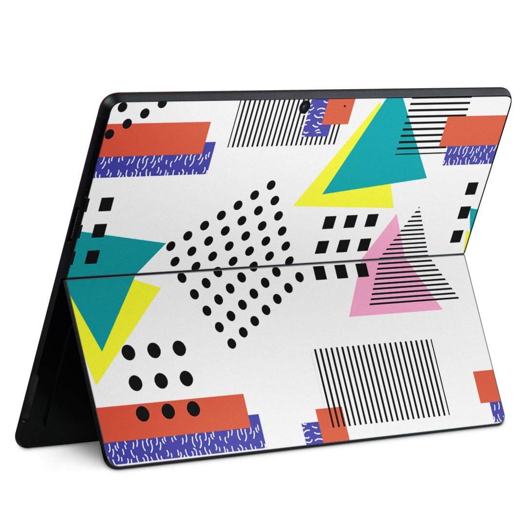 商品特徴・貼るだけでかんたん着せ替え、Surface Pro9 Pro 8 Surface Pro X 共通対応デザインスキンシール・高精細プリントで写真と遜色のない仕上がり！半光沢シートでしっとりツヤのある表現力・ちょっとしたすり傷からS...