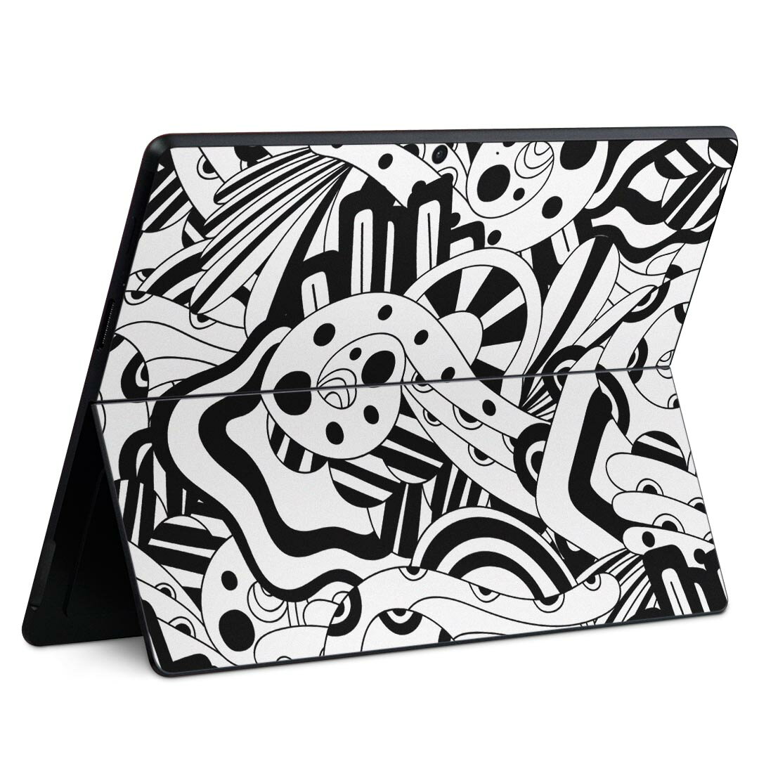 商品特徴・貼るだけでかんたん着せ替え、Surface Pro9 Pro 8 Surface Pro X 共通対応デザインスキンシール・高精細プリントで写真と遜色のない仕上がり！半光沢シートでしっとりツヤのある表現力・ちょっとしたすり傷からS...