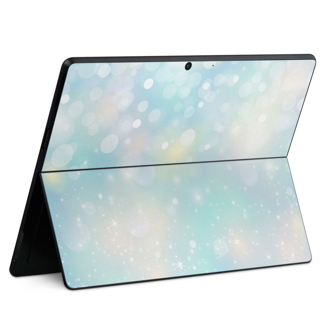 商品特徴・貼るだけでかんたん着せ替え、Surface Pro9 Pro 8 Surface Pro X 共通対応デザインスキンシール・高精細プリントで写真と遜色のない仕上がり！半光沢シートでしっとりツヤのある表現力・ちょっとしたすり傷からS...