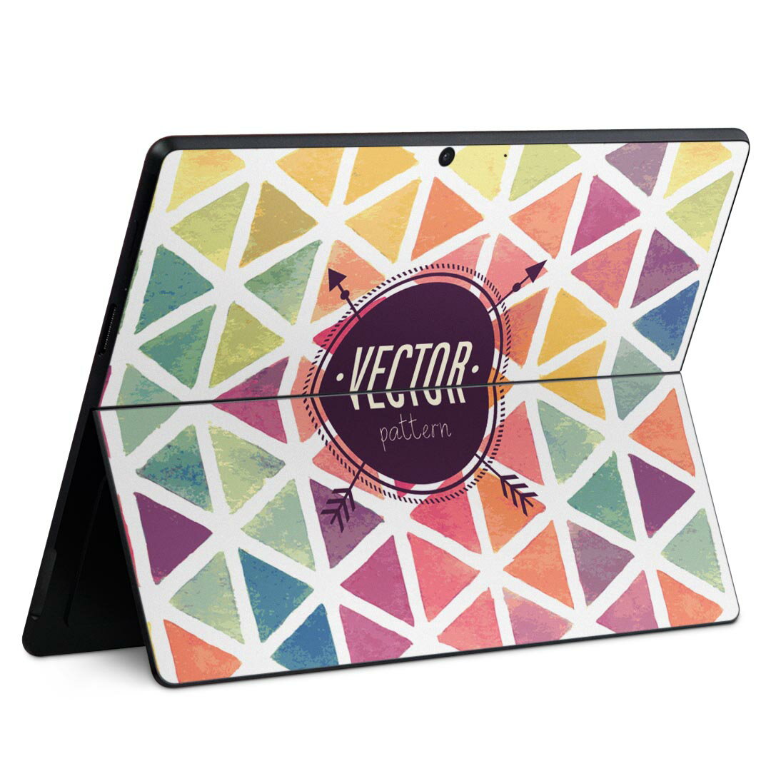 商品特徴・貼るだけでかんたん着せ替え、Surface Pro9 Pro 8 Surface Pro X 共通対応デザインスキンシール・高精細プリントで写真と遜色のない仕上がり！半光沢シートでしっとりツヤのある表現力・ちょっとしたすり傷からS...