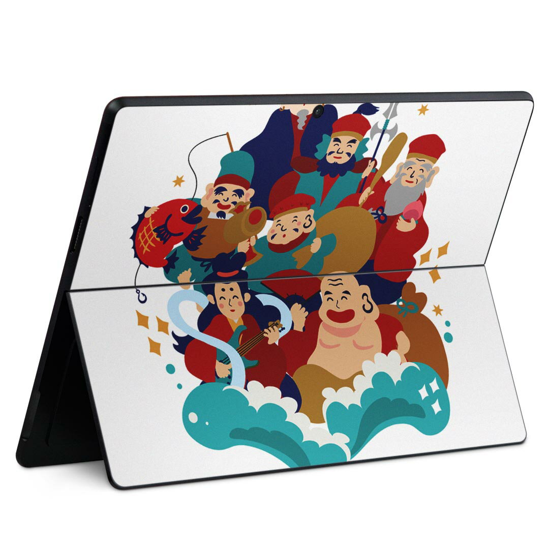 商品特徴・貼るだけでかんたん着せ替え、Surface Pro9 Pro 8 Surface Pro X 共通対応デザインスキンシール・高精細プリントで写真と遜色のない仕上がり！半光沢シートでしっとりツヤのある表現力・ちょっとしたすり傷からS...