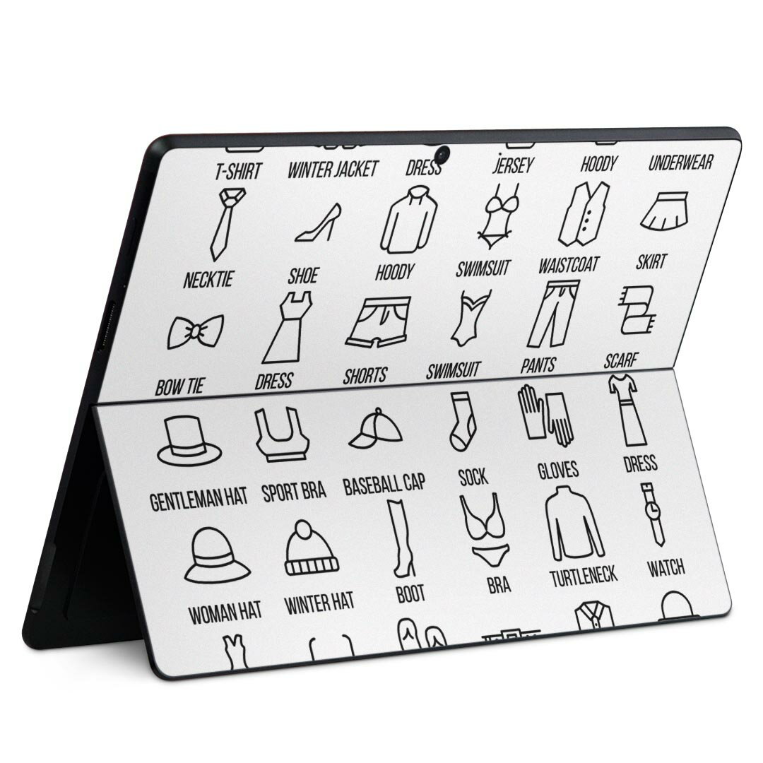 商品特徴・貼るだけでかんたん着せ替え、Surface Pro9 Pro 8 Surface Pro X 共通対応デザインスキンシール・高精細プリントで写真と遜色のない仕上がり！半光沢シートでしっとりツヤのある表現力・ちょっとしたすり傷からS...