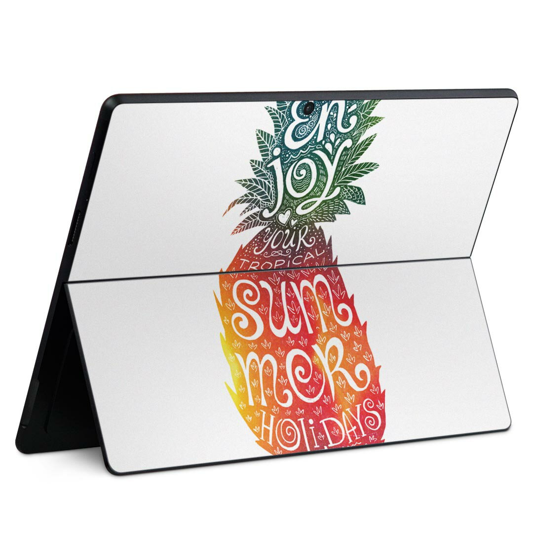 商品特徴・貼るだけでかんたん着せ替え、Surface Pro9 Pro 8 Surface Pro X 共通対応デザインスキンシール・高精細プリントで写真と遜色のない仕上がり！半光沢シートでしっとりツヤのある表現力・ちょっとしたすり傷からS...