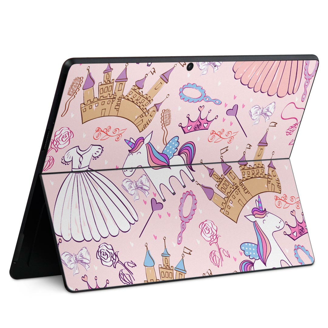 商品特徴・貼るだけでかんたん着せ替え、Surface Pro9 Pro 8 Surface Pro X 共通対応デザインスキンシール・高精細プリントで写真と遜色のない仕上がり！半光沢シートでしっとりツヤのある表現力・ちょっとしたすり傷からS...