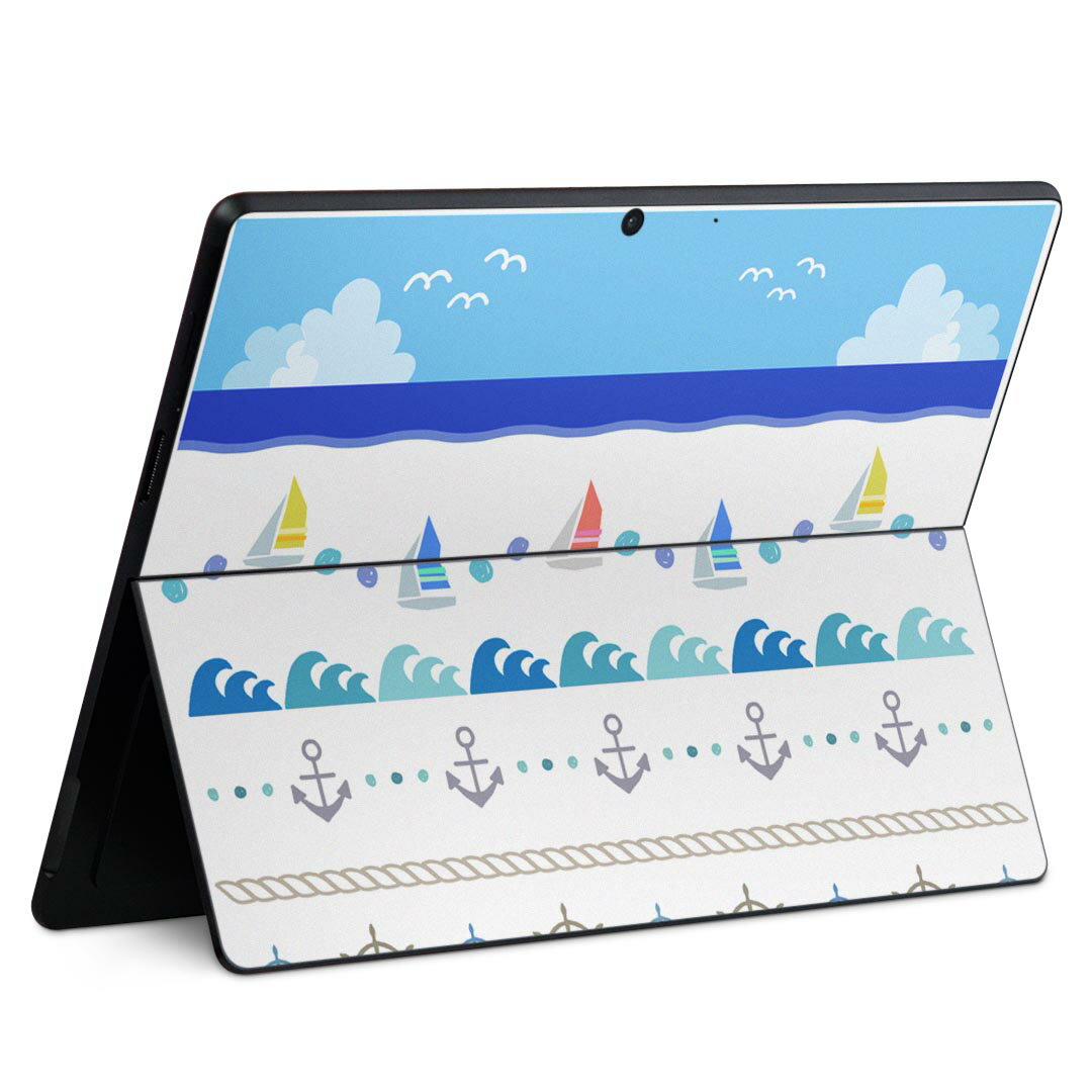 商品特徴・貼るだけでかんたん着せ替え、Surface Pro9 Pro 8 Surface Pro X 共通対応デザインスキンシール・高精細プリントで写真と遜色のない仕上がり！半光沢シートでしっとりツヤのある表現力・ちょっとしたすり傷からS...