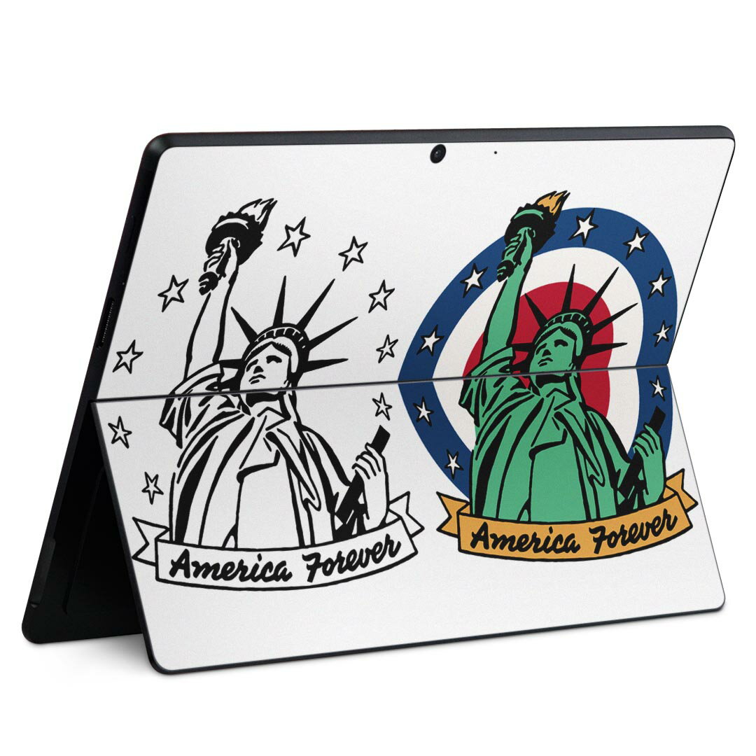 商品特徴・貼るだけでかんたん着せ替え、Surface Pro9 Pro 8 Surface Pro X 共通対応デザインスキンシール・高精細プリントで写真と遜色のない仕上がり！半光沢シートでしっとりツヤのある表現力・ちょっとしたすり傷からS...