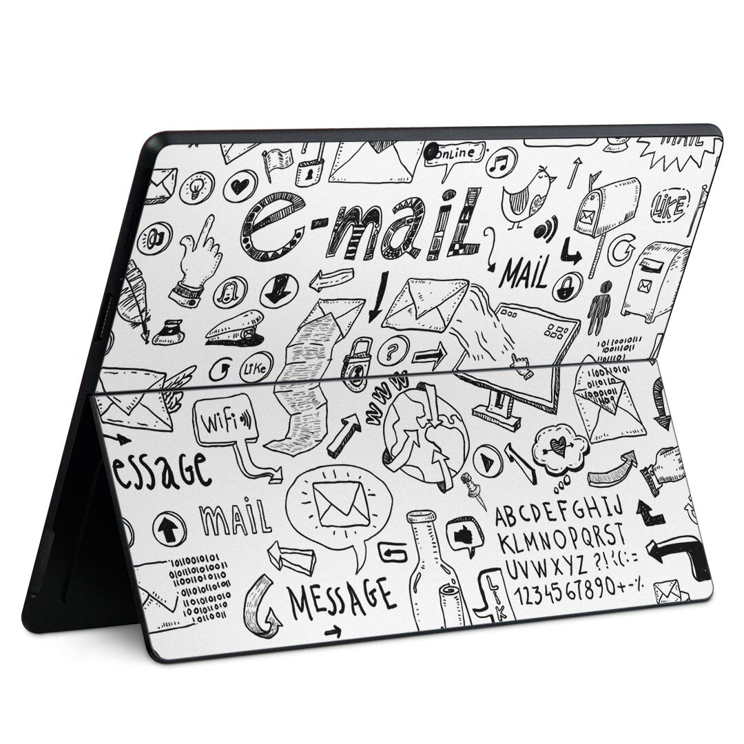 商品特徴・貼るだけでかんたん着せ替え、Surface Pro9 Pro 8 Surface Pro X 共通対応デザインスキンシール・高精細プリントで写真と遜色のない仕上がり！半光沢シートでしっとりツヤのある表現力・ちょっとしたすり傷からS...