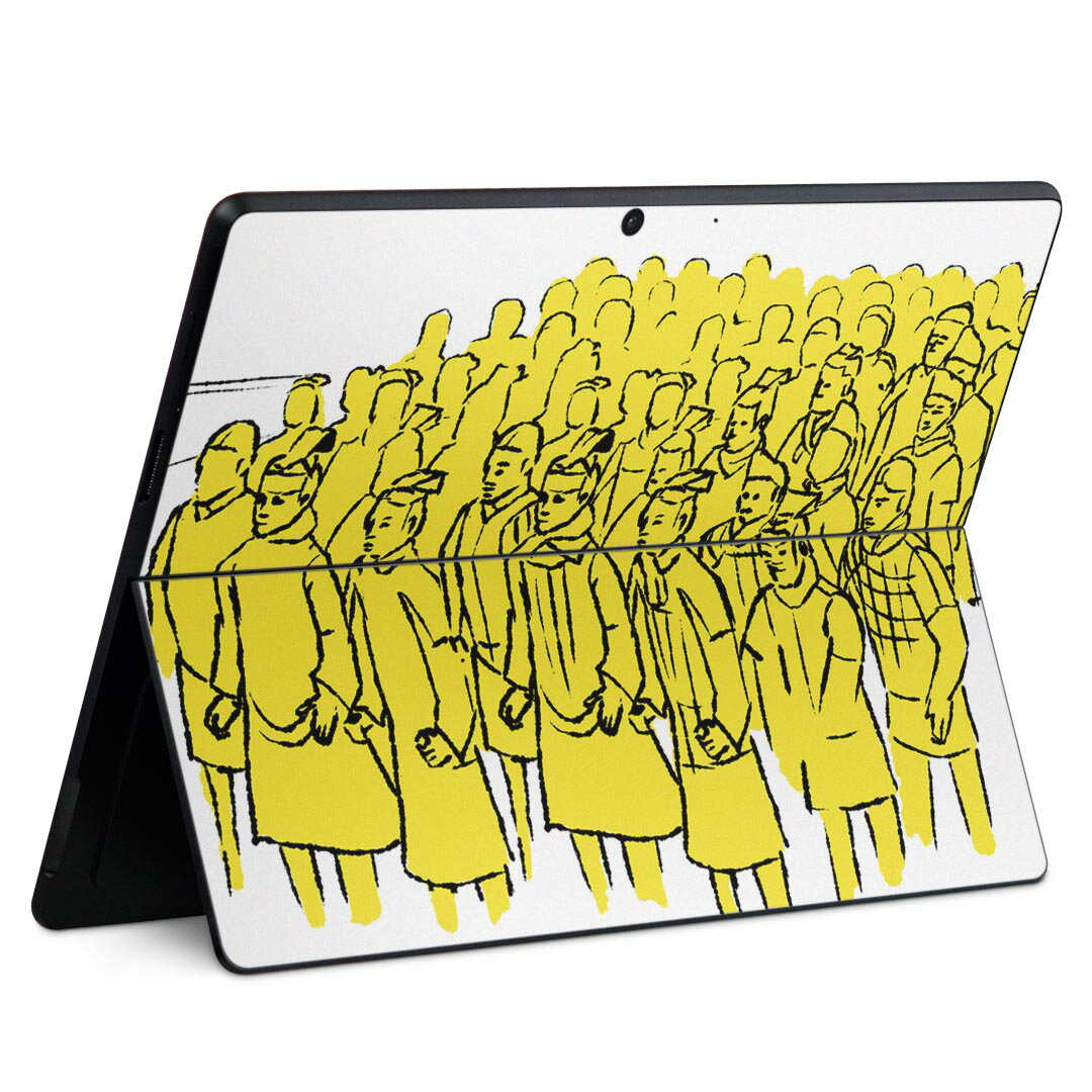 商品特徴・貼るだけでかんたん着せ替え、Surface Pro9 Pro 8 Surface Pro X 共通対応デザインスキンシール・高精細プリントで写真と遜色のない仕上がり！半光沢シートでしっとりツヤのある表現力・ちょっとしたすり傷からS...