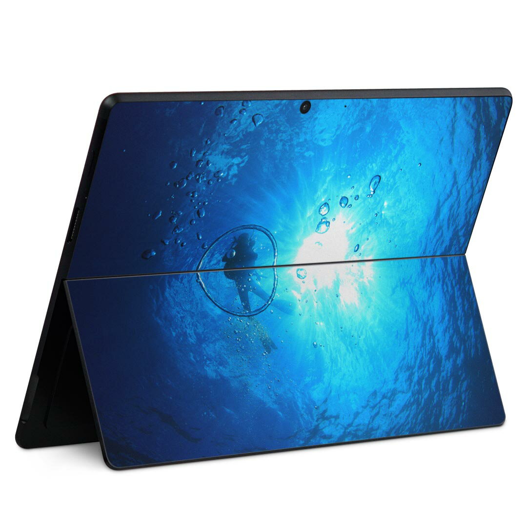 商品特徴・貼るだけでかんたん着せ替え、Surface Pro9 Pro 8 Surface Pro X 共通対応デザインスキンシール・高精細プリントで写真と遜色のない仕上がり！半光沢シートでしっとりツヤのある表現力・ちょっとしたすり傷からS...