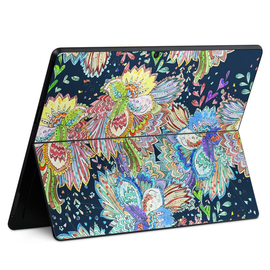 商品特徴・貼るだけでかんたん着せ替え、Surface Pro9 Pro 8 Surface Pro X 共通対応デザインスキンシール・高精細プリントで写真と遜色のない仕上がり！半光沢シートでしっとりツヤのある表現力・ちょっとしたすり傷からS...
