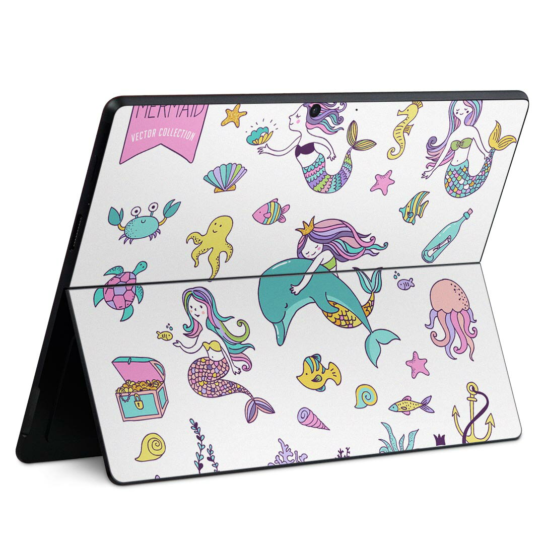 商品特徴・貼るだけでかんたん着せ替え、Surface Pro9 Pro 8 Surface Pro X 共通対応デザインスキンシール・高精細プリントで写真と遜色のない仕上がり！半光沢シートでしっとりツヤのある表現力・ちょっとしたすり傷からS...