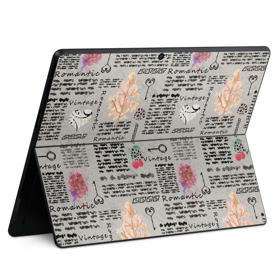 商品特徴・貼るだけでかんたん着せ替え、Surface Pro9 Pro 8 Surface Pro X 共通対応デザインスキンシール・高精細プリントで写真と遜色のない仕上がり！半光沢シートでしっとりツヤのある表現力・ちょっとしたすり傷からS...