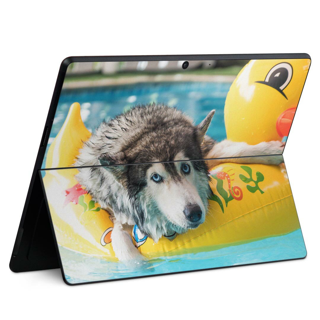 商品特徴・貼るだけでかんたん着せ替え、Surface Pro9 Pro 8 Surface Pro X 共通対応デザインスキンシール・高精細プリントで写真と遜色のない仕上がり！半光沢シートでしっとりツヤのある表現力・ちょっとしたすり傷からS...