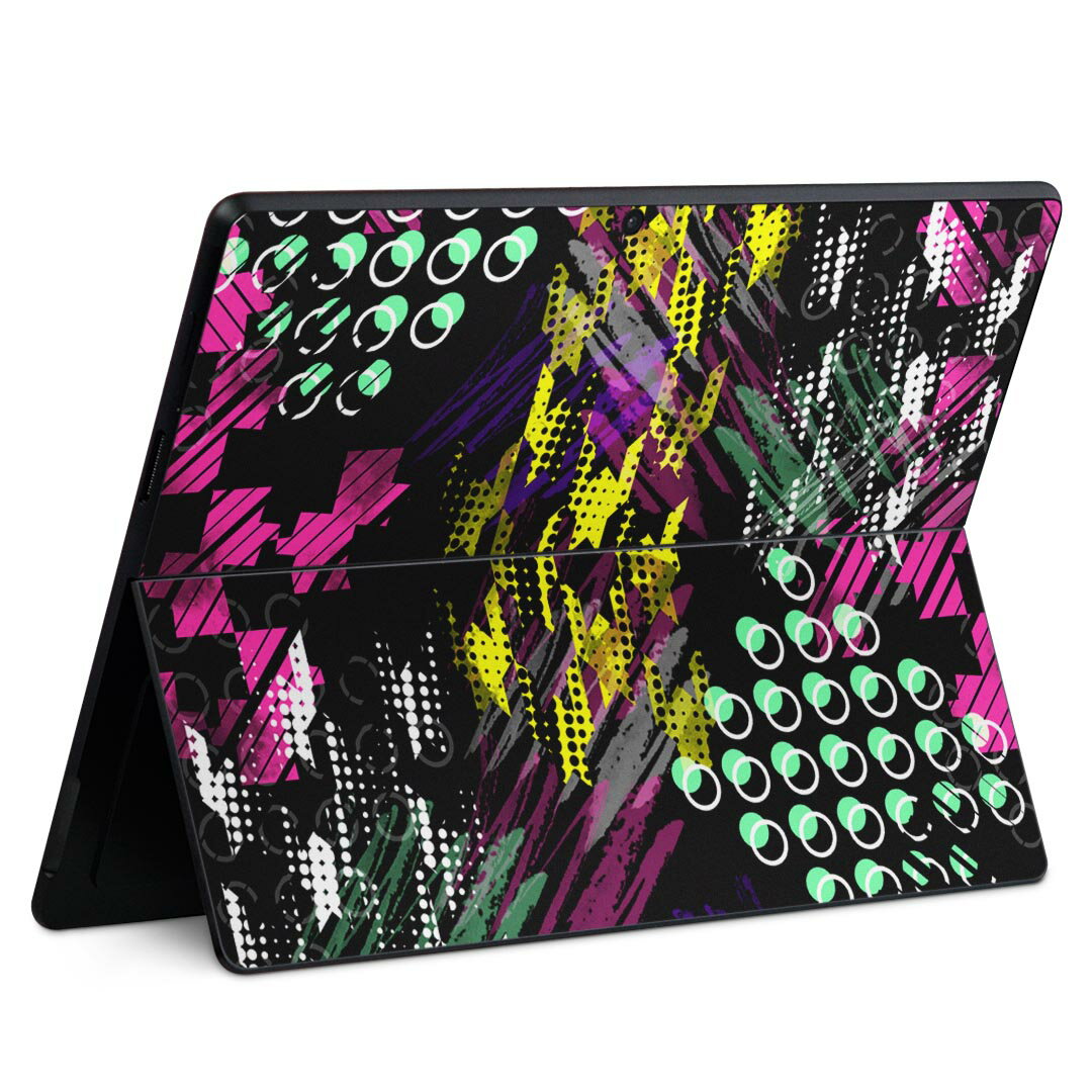 商品特徴・貼るだけでかんたん着せ替え、Surface Pro9 Pro 8 Surface Pro X 共通対応デザインスキンシール・高精細プリントで写真と遜色のない仕上がり！半光沢シートでしっとりツヤのある表現力・ちょっとしたすり傷からS...