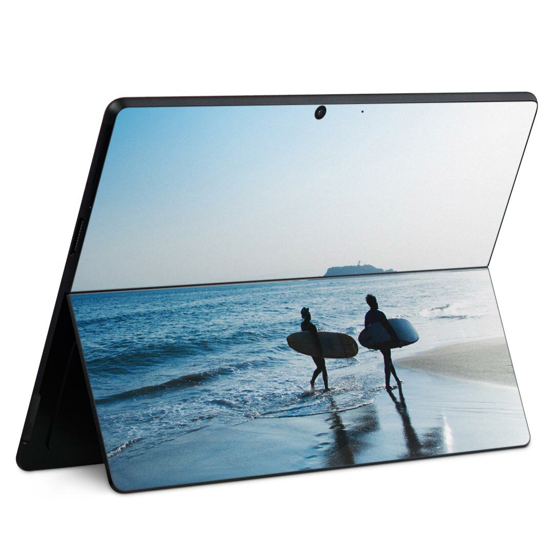 商品特徴・貼るだけでかんたん着せ替え、Surface Pro9 Pro 8 Surface Pro X 共通対応デザインスキンシール・高精細プリントで写真と遜色のない仕上がり！半光沢シートでしっとりツヤのある表現力・ちょっとしたすり傷からS...