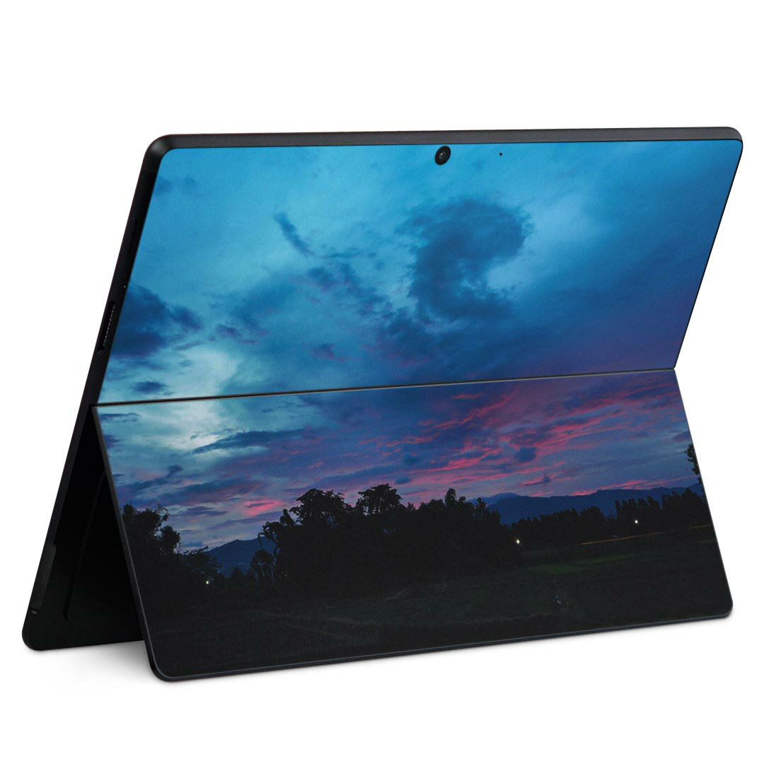 商品特徴・貼るだけでかんたん着せ替え、Surface Pro9 Pro 8 Surface Pro X 共通対応デザインスキンシール・高精細プリントで写真と遜色のない仕上がり！半光沢シートでしっとりツヤのある表現力・ちょっとしたすり傷からS...