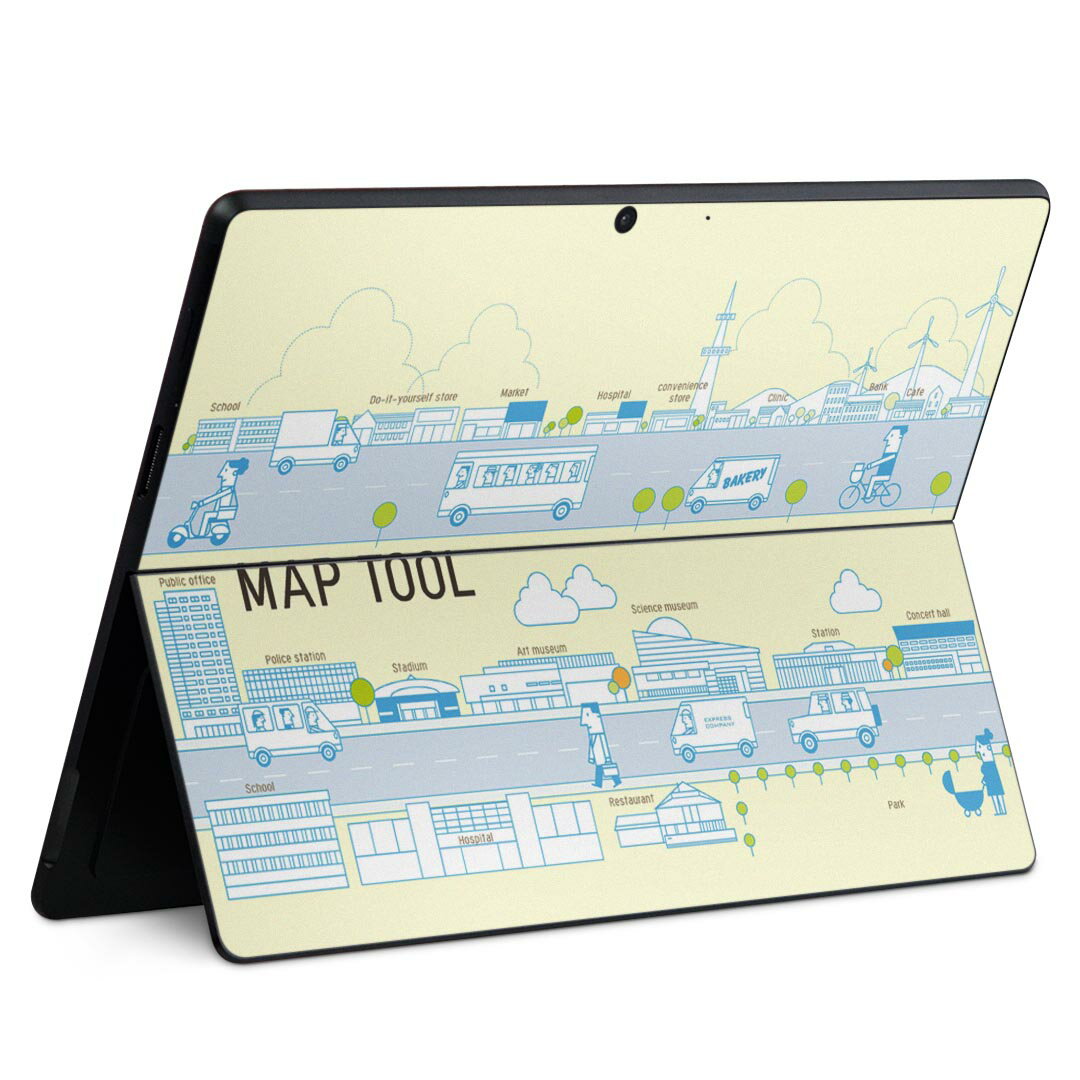 商品特徴・貼るだけでかんたん着せ替え、Surface Pro9 Pro 8 Surface Pro X 共通対応デザインスキンシール・高精細プリントで写真と遜色のない仕上がり！半光沢シートでしっとりツヤのある表現力・ちょっとしたすり傷からS...