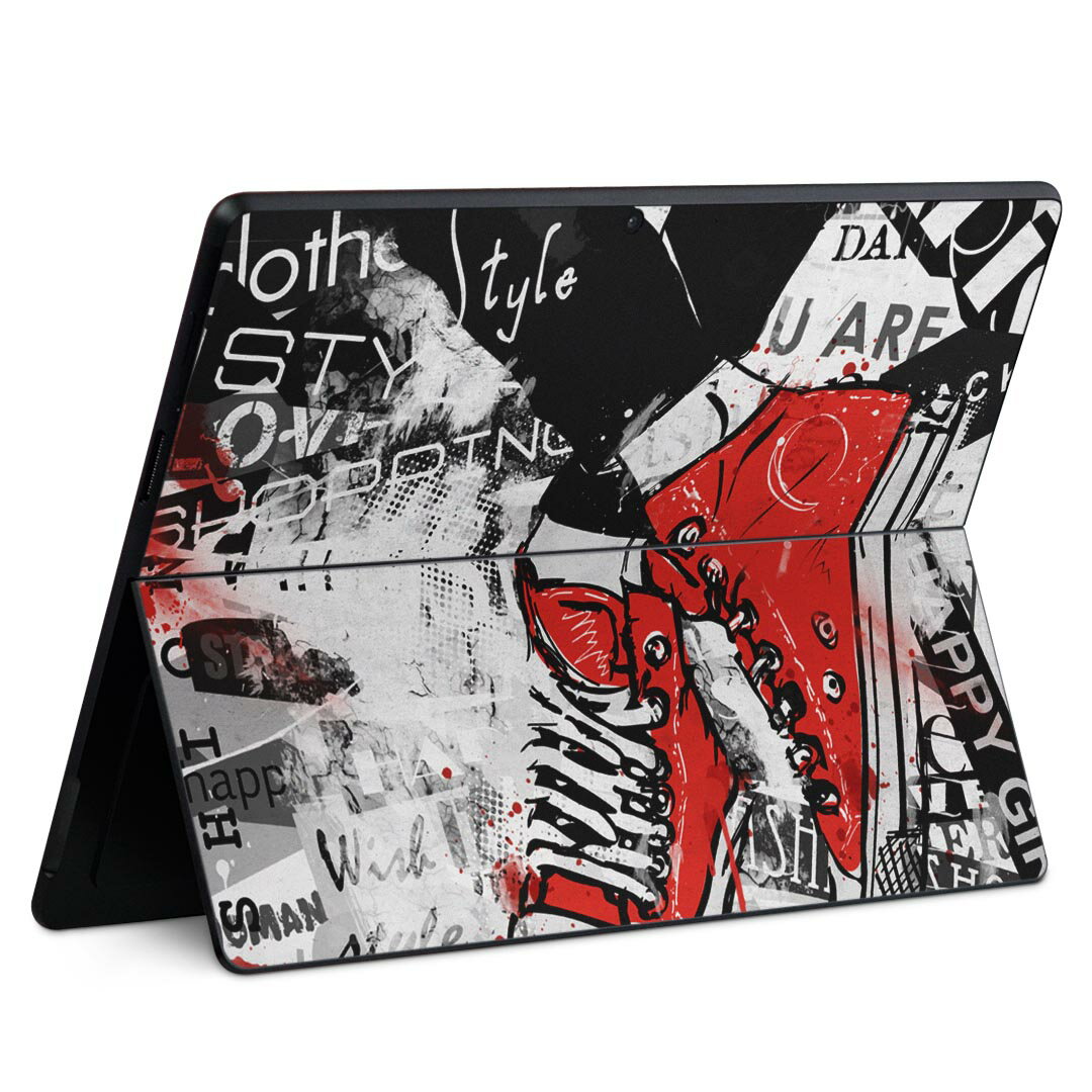 商品特徴・貼るだけでかんたん着せ替え、Surface Pro9 Pro 8 Surface Pro X 共通対応デザインスキンシール・高精細プリントで写真と遜色のない仕上がり！半光沢シートでしっとりツヤのある表現力・ちょっとしたすり傷からS...