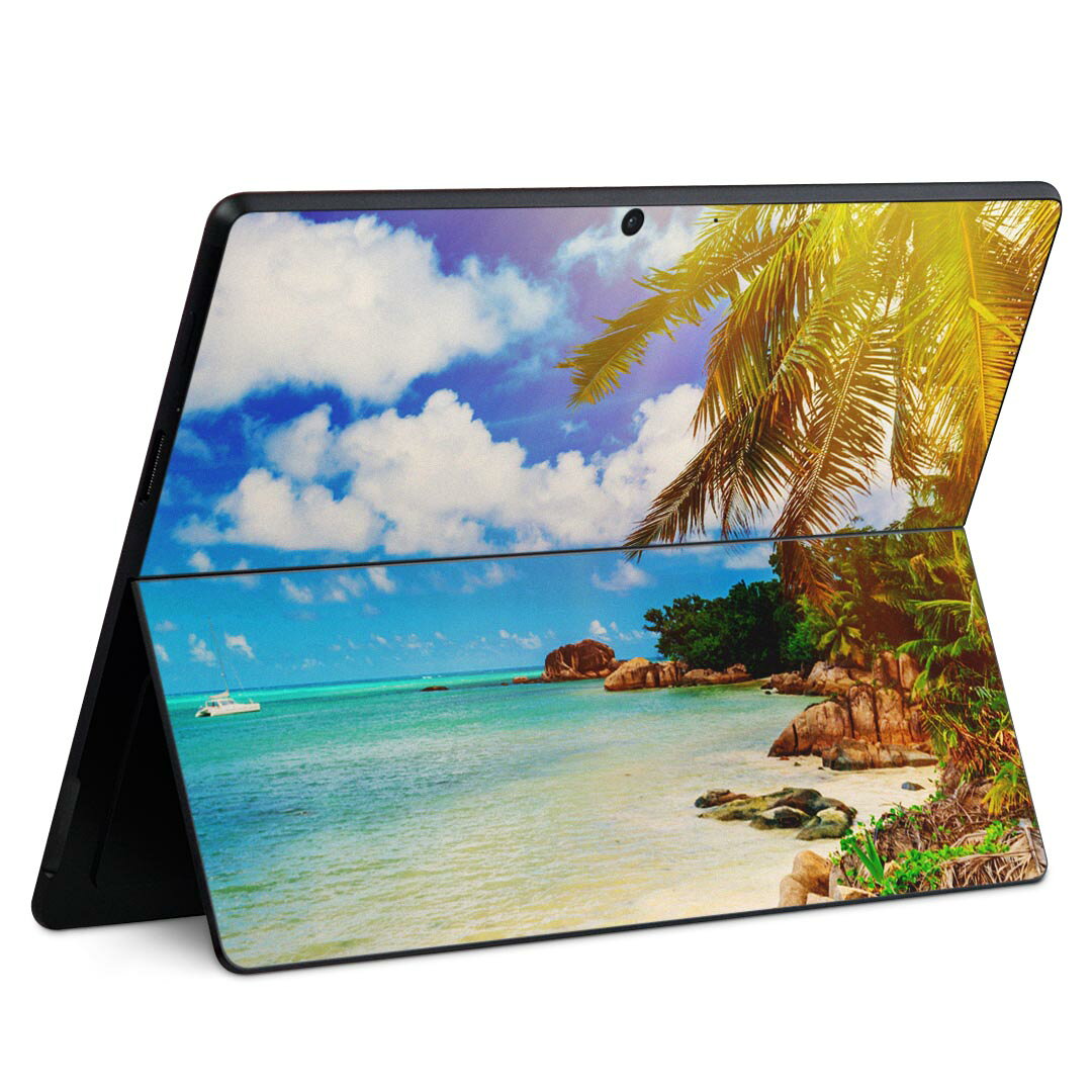 商品特徴・貼るだけでかんたん着せ替え、Surface Pro9 Pro 8 Surface Pro X 共通対応デザインスキンシール・高精細プリントで写真と遜色のない仕上がり！半光沢シートでしっとりツヤのある表現力・ちょっとしたすり傷からS...