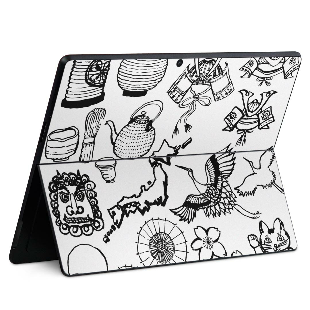 商品特徴・貼るだけでかんたん着せ替え、Surface Pro9 Pro 8 Surface Pro X 共通対応デザインスキンシール・高精細プリントで写真と遜色のない仕上がり！半光沢シートでしっとりツヤのある表現力・ちょっとしたすり傷からS...