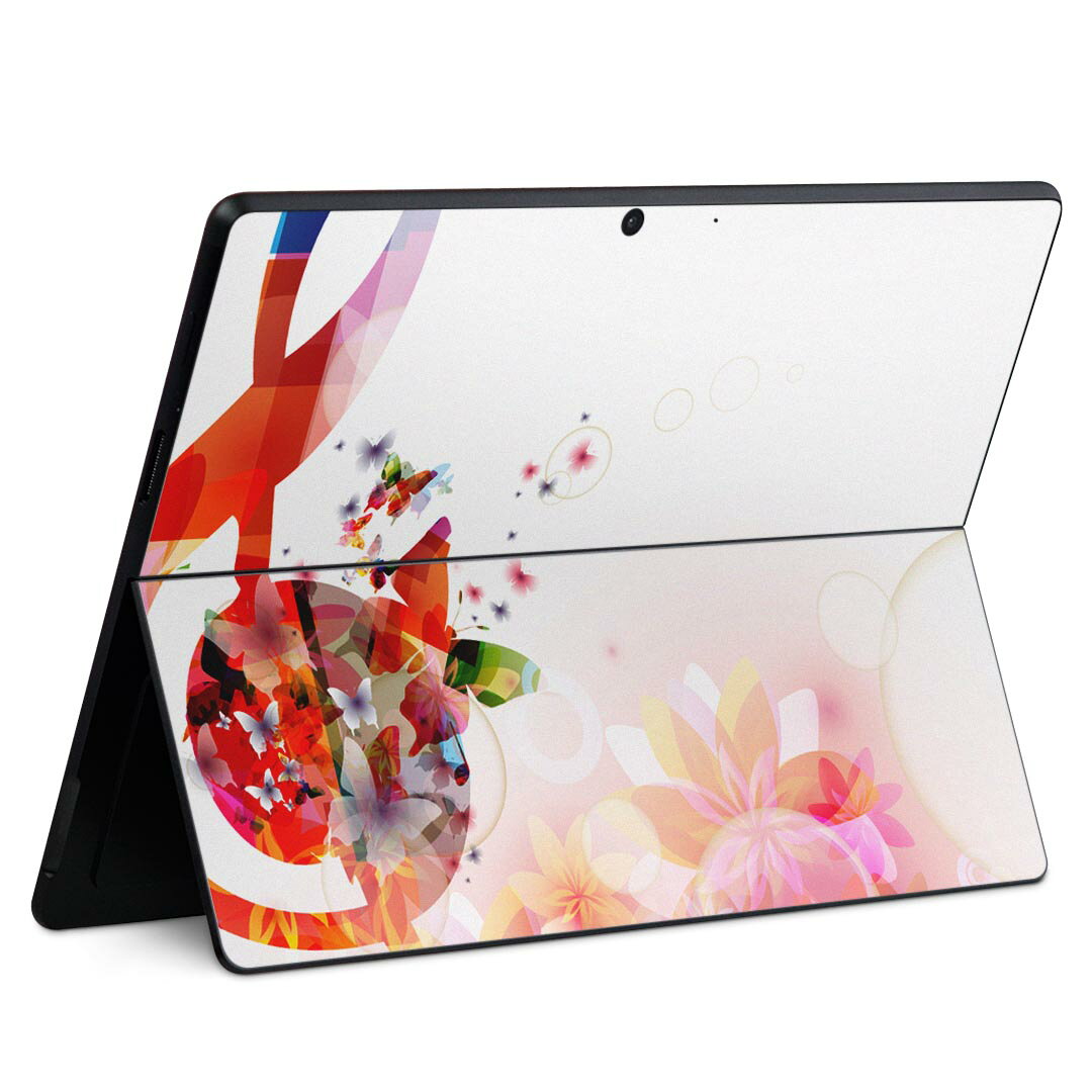 商品特徴・貼るだけでかんたん着せ替え、Surface Pro9 Pro 8 Surface Pro X 共通対応デザインスキンシール・高精細プリントで写真と遜色のない仕上がり！半光沢シートでしっとりツヤのある表現力・ちょっとしたすり傷からS...