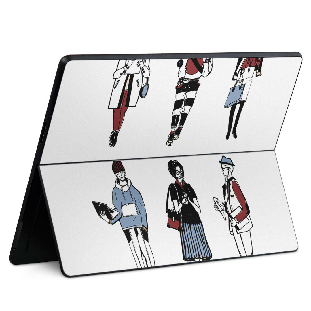 商品特徴・貼るだけでかんたん着せ替え、Surface Pro9 Pro 8 Surface Pro X 共通対応デザインスキンシール・高精細プリントで写真と遜色のない仕上がり！半光沢シートでしっとりツヤのある表現力・ちょっとしたすり傷からS...