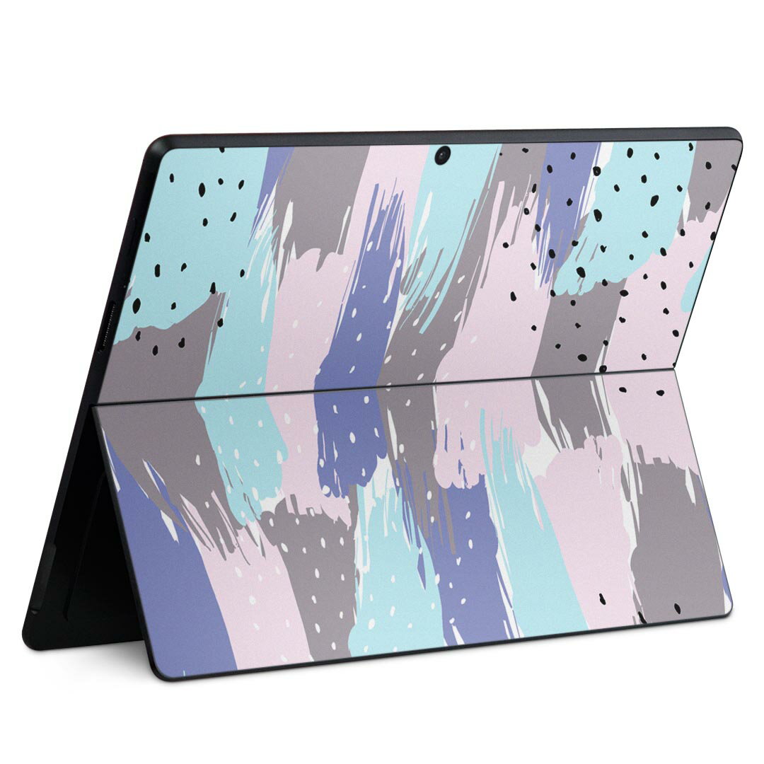 商品特徴・貼るだけでかんたん着せ替え、Surface Pro9 Pro 8 Surface Pro X 共通対応デザインスキンシール・高精細プリントで写真と遜色のない仕上がり！半光沢シートでしっとりツヤのある表現力・ちょっとしたすり傷からS...