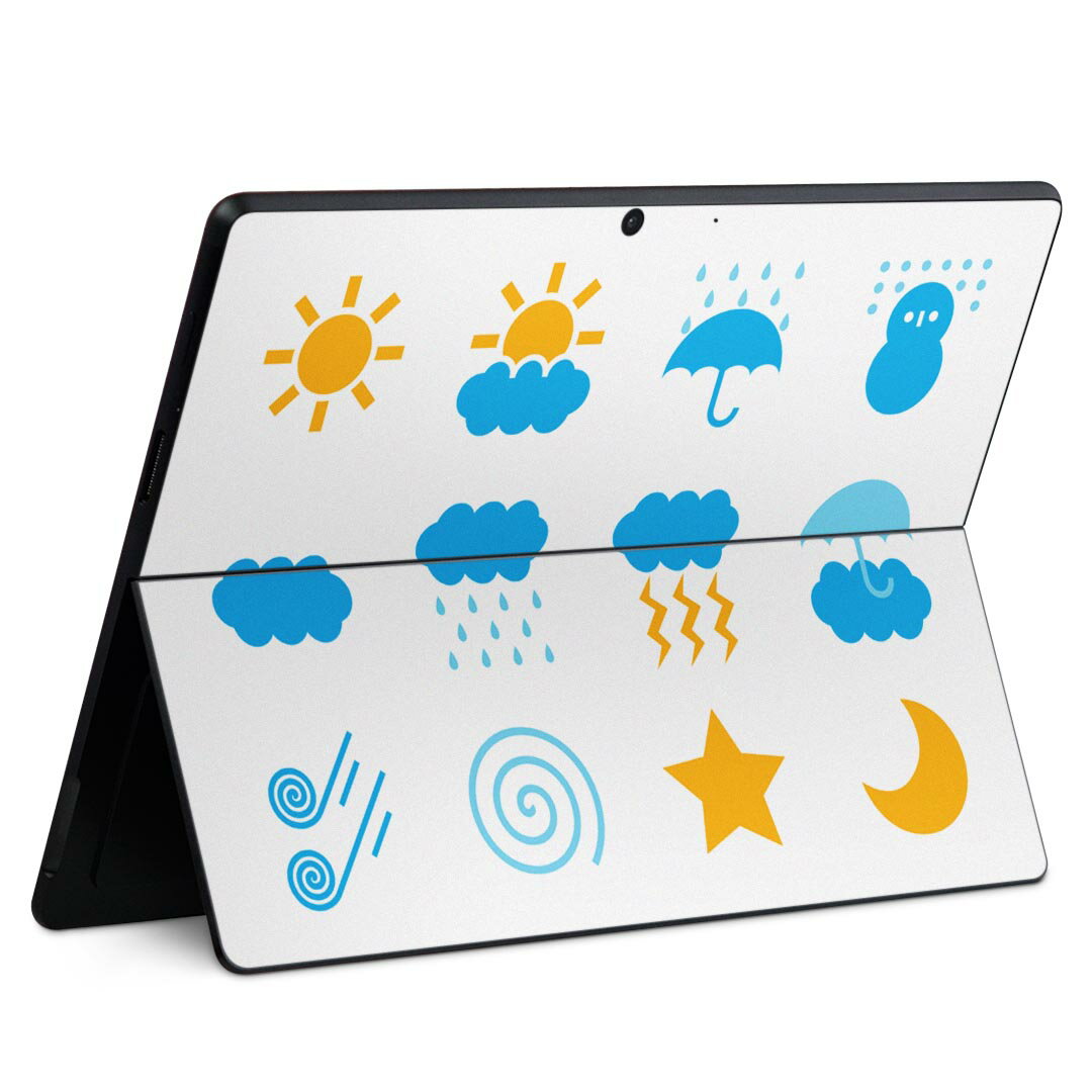 商品特徴・貼るだけでかんたん着せ替え、Surface Pro9 Pro 8 Surface Pro X 共通対応デザインスキンシール・高精細プリントで写真と遜色のない仕上がり！半光沢シートでしっとりツヤのある表現力・ちょっとしたすり傷からS...