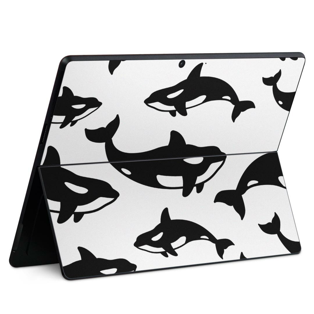 商品特徴・貼るだけでかんたん着せ替え、Surface Pro9 Pro 8 Surface Pro X 共通対応デザインスキンシール・高精細プリントで写真と遜色のない仕上がり！半光沢シートでしっとりツヤのある表現力・ちょっとしたすり傷からS...