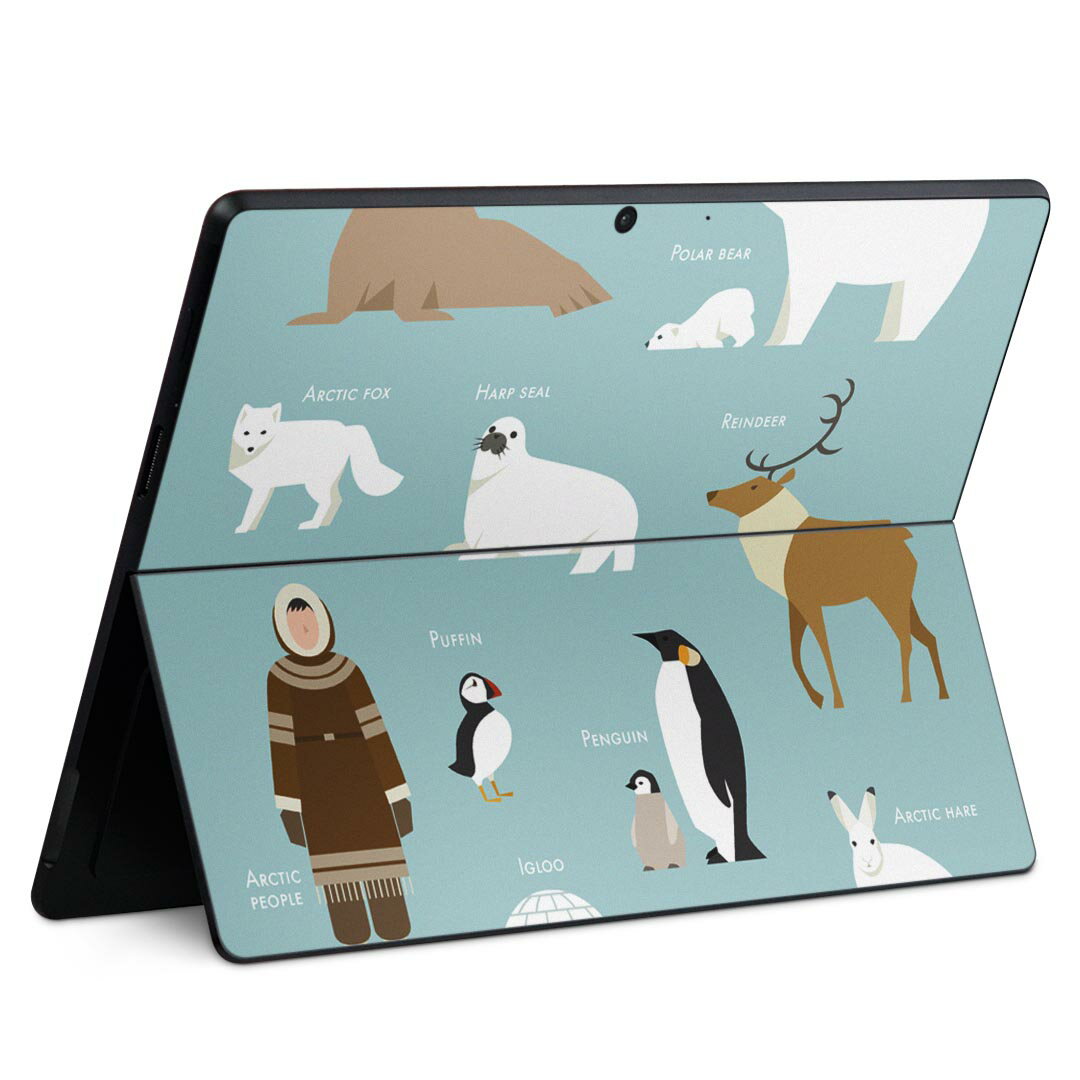 商品特徴・貼るだけでかんたん着せ替え、Surface Pro9 Pro 8 Surface Pro X 共通対応デザインスキンシール・高精細プリントで写真と遜色のない仕上がり！半光沢シートでしっとりツヤのある表現力・ちょっとしたすり傷からS...