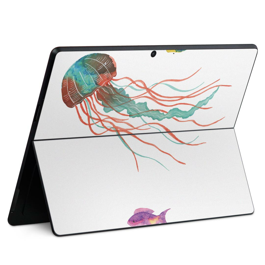 商品特徴・貼るだけでかんたん着せ替え、Surface Pro9 Pro 8 Surface Pro X 共通対応デザインスキンシール・高精細プリントで写真と遜色のない仕上がり！半光沢シートでしっとりツヤのある表現力・ちょっとしたすり傷からS...