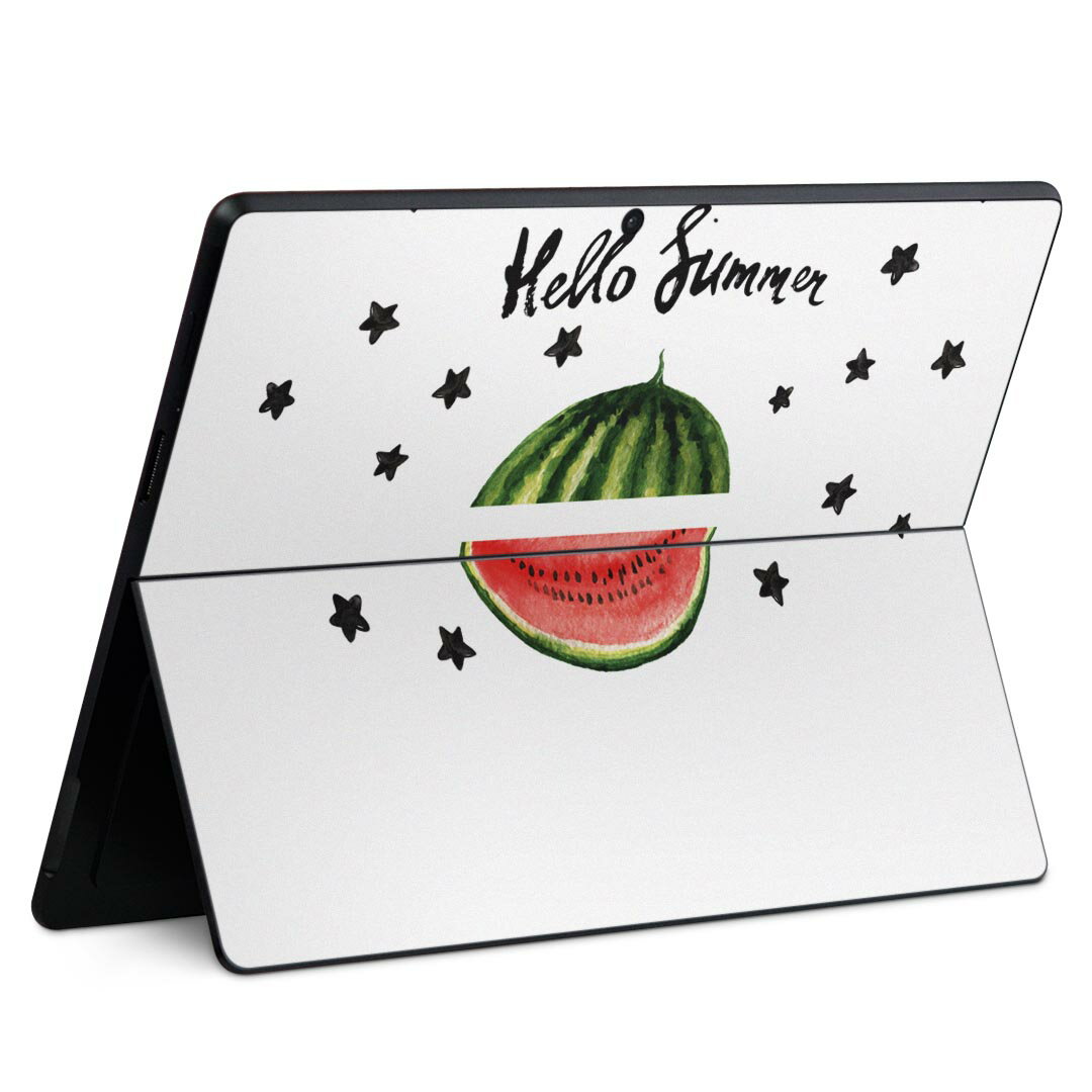 商品特徴・貼るだけでかんたん着せ替え、Surface Pro9 Pro 8 Surface Pro X 共通対応デザインスキンシール・高精細プリントで写真と遜色のない仕上がり！半光沢シートでしっとりツヤのある表現力・ちょっとしたすり傷からS...