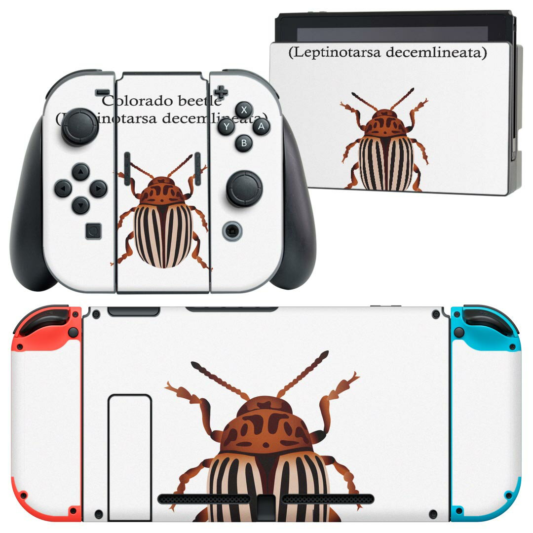 製品名 Nintendo Switch 本体裏面＆ドック正面＆ジョイコン専用 デザインスキンシール セット内容 Nintendo Switch 本体＆ドック＆ジョイコン用スキンシール（各1枚） ニンテンドースイッチ専用です。携帯機のSwit...