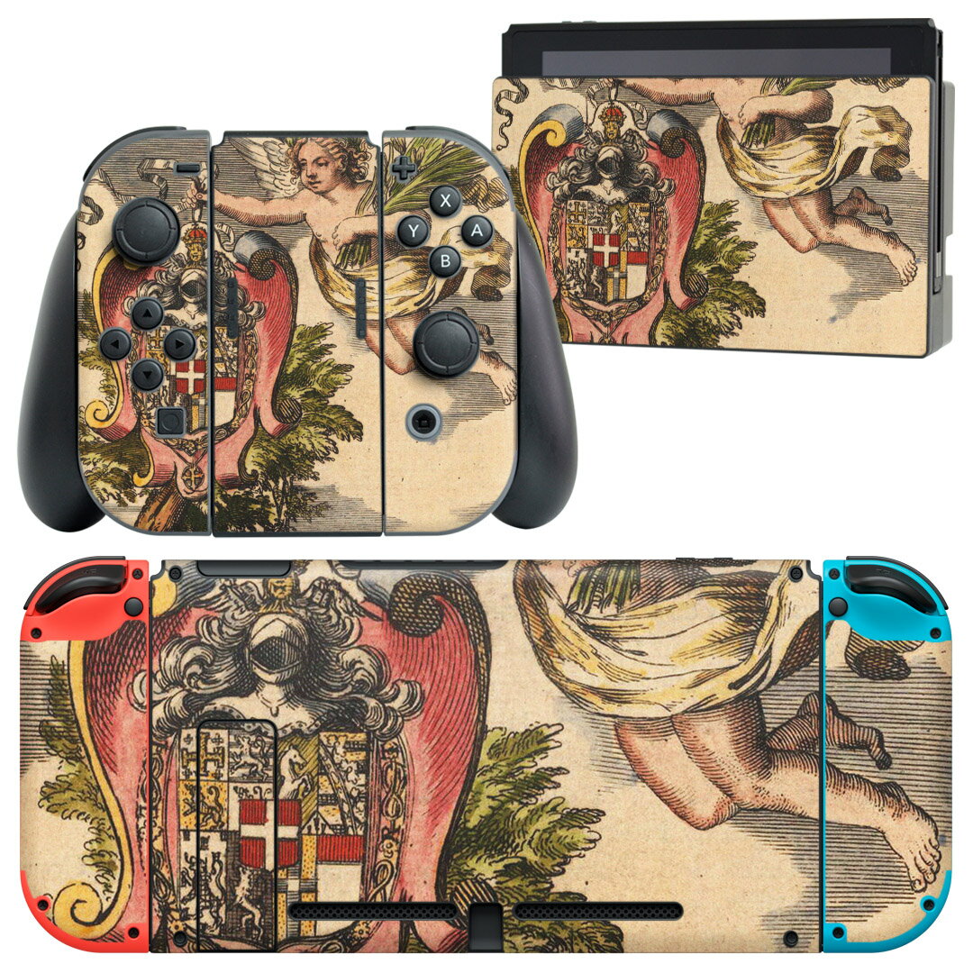 製品名 Nintendo Switch 本体裏面＆ドック正面＆ジョイコン専用 デザインスキンシール セット内容 Nintendo Switch 本体＆ドック＆ジョイコン用スキンシール（各1枚） ニンテンドースイッチ専用です。携帯機のSwit...