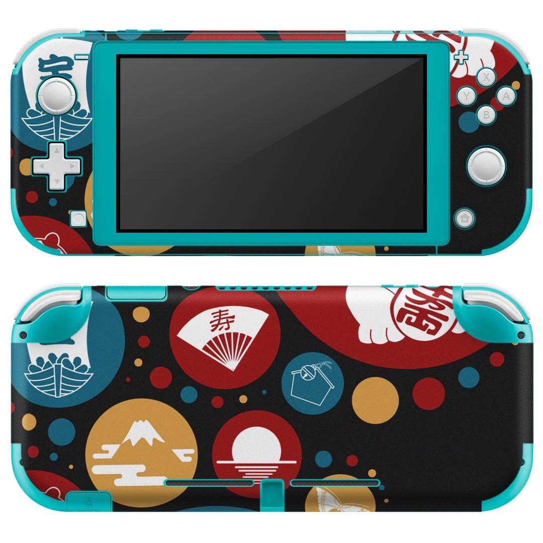 製品名 Nintendo Switch Lite専用 デザインスキンシール セット内容 Nintendo Switch Lite本体用スキンシール（裏表）各1枚 ※液晶側シールは2パーツに分かれていますニンテンドースイッチライト専用です。据...