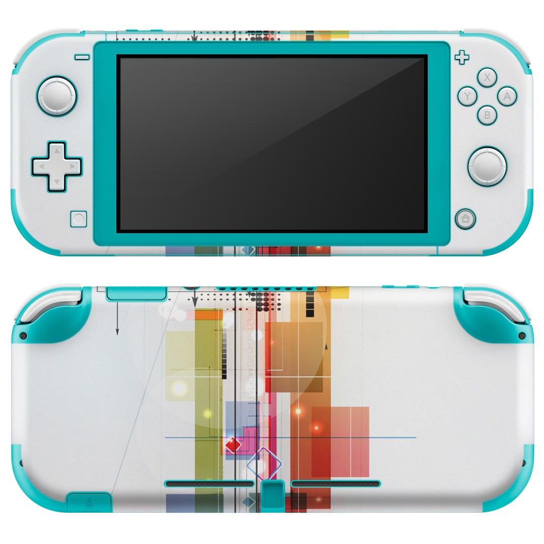 製品名 Nintendo Switch Lite専用 デザインスキンシール セット内容 Nintendo Switch Lite本体用スキンシール（裏表）各1枚 ※液晶側シールは2パーツに分かれていますニンテンドースイッチライト専用です。据...