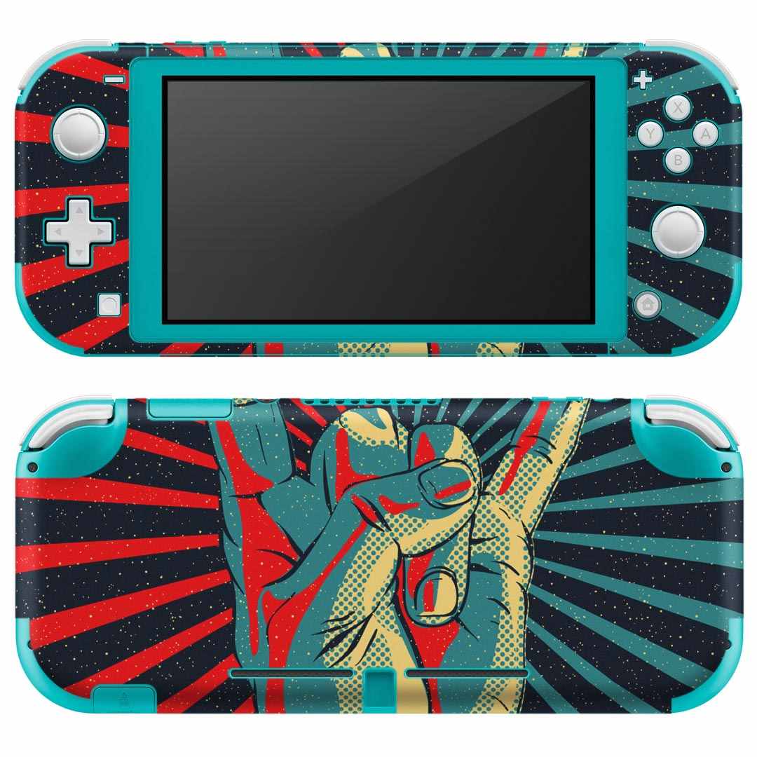 製品名 Nintendo Switch Lite専用 デザインスキンシール セット内容 Nintendo Switch Lite本体用スキンシール（裏表）各1枚 ※液晶側シールは2パーツに分かれていますニンテンドースイッチライト専用です。据...