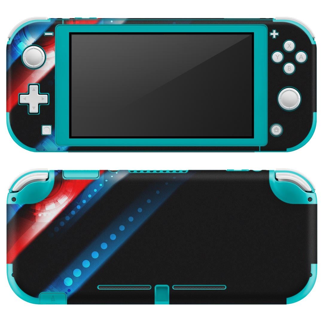 製品名 Nintendo Switch Lite専用 デザインスキンシール セット内容 Nintendo Switch Lite本体用スキンシール（裏表）各1枚 ※液晶側シールは2パーツに分かれていますニンテンドースイッチライト専用です。据...