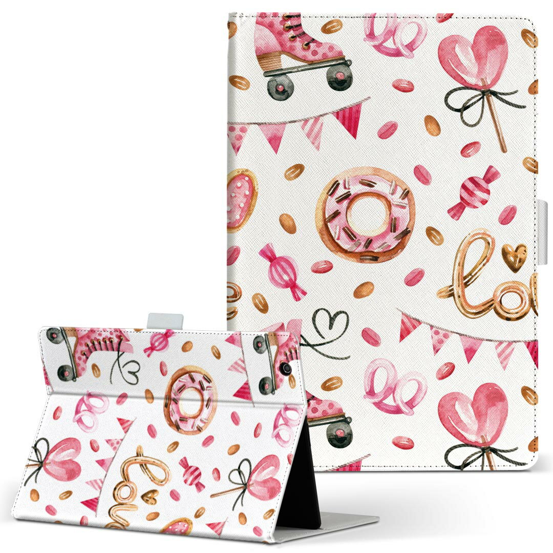 商品特徴・高品質な人工革に継ぎ目のないシームレスな全面デザイン。・業務用の特殊印刷機を使用した高精細プリント。さらにUV加工を施しダメージに強い仕上がり。・動画などの視聴に便利なスタンド機能。・内側に便利なカードスロット＆ロングポケット。・...