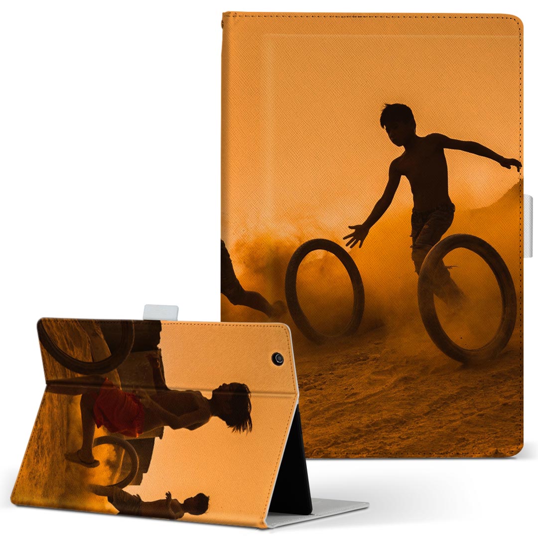 商品特徴・高品質な人工革に継ぎ目のないシームレスな全面デザイン。・業務用の特殊印刷機を使用した高精細プリント。さらにUV加工を施しダメージに強い仕上がり。・動画などの視聴に便利なスタンド機能。・内側に便利なカードスロット＆ロングポケット。・...