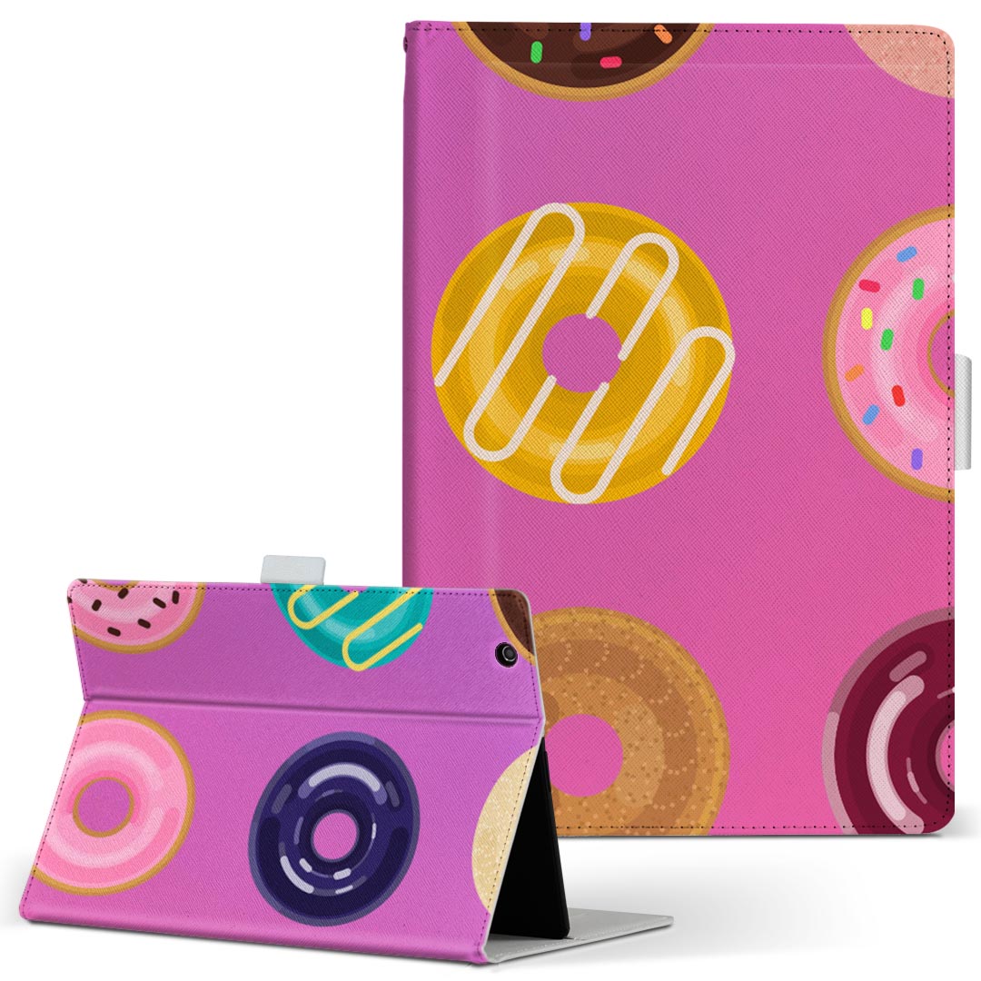 商品特徴・高品質な人工革に継ぎ目のないシームレスな全面デザイン。・業務用の特殊印刷機を使用した高精細プリント。さらにUV加工を施しダメージに強い仕上がり。・動画などの視聴に便利なスタンド機能。・内側に便利なカードスロット＆ロングポケット。・...