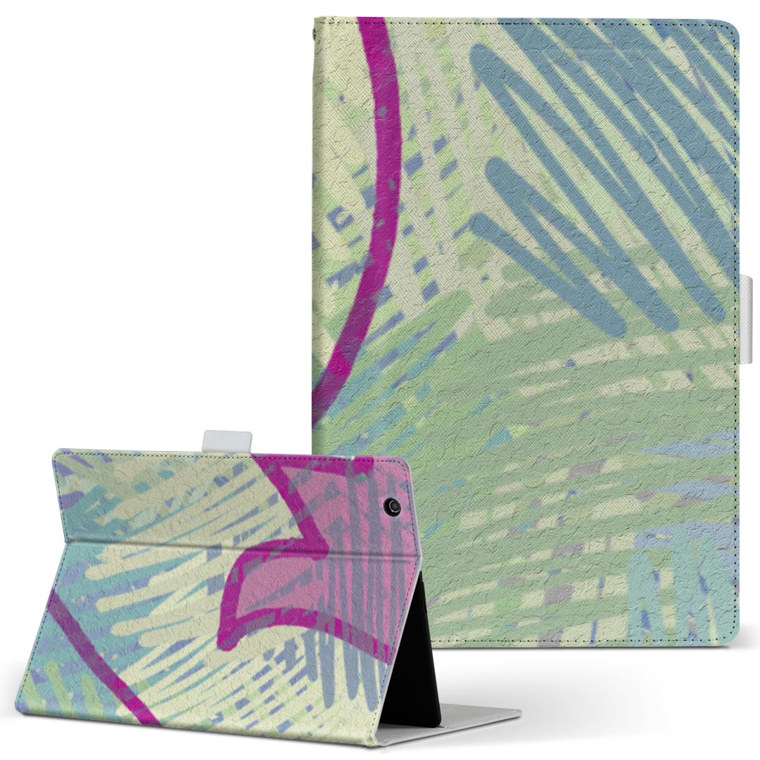 商品特徴・高品質な人工革に継ぎ目のないシームレスな全面デザイン。・業務用の特殊印刷機を使用した高精細プリント。さらにUV加工を施しダメージに強い仕上がり。・動画などの視聴に便利なスタンド機能。・内側に便利なカードスロット＆ロングポケット。・...