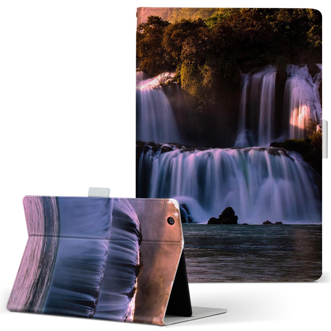 商品特徴・高品質な人工革に継ぎ目のないシームレスな全面デザイン。・業務用の特殊印刷機を使用した高精細プリント。さらにUV加工を施しダメージに強い仕上がり。・動画などの視聴に便利なスタンド機能。・内側に便利なカードスロット＆ロングポケット。・...