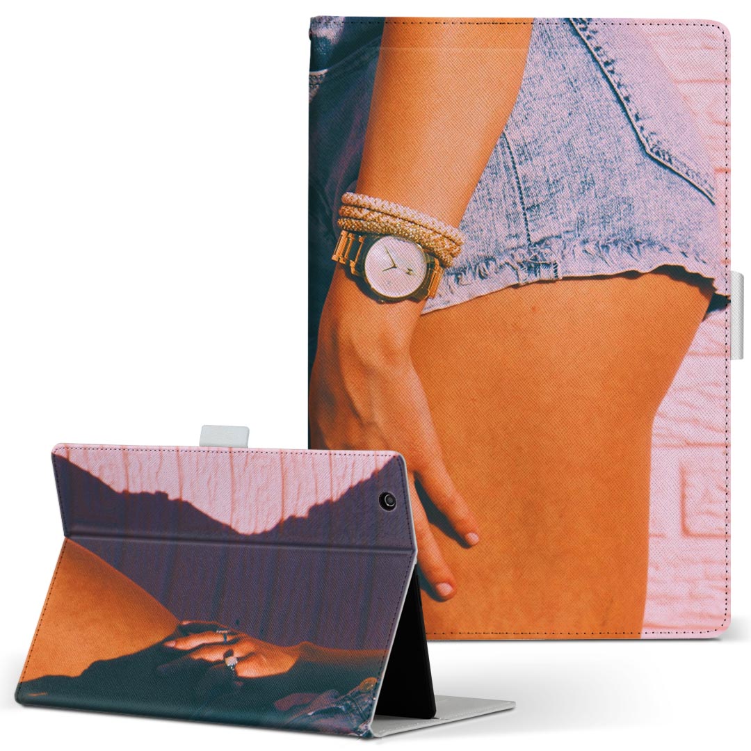 商品特徴・高品質な人工革に継ぎ目のないシームレスな全面デザイン。・業務用の特殊印刷機を使用した高精細プリント。さらにUV加工を施しダメージに強い仕上がり。・動画などの視聴に便利なスタンド機能。・内側に便利なカードスロット＆ロングポケット。・...