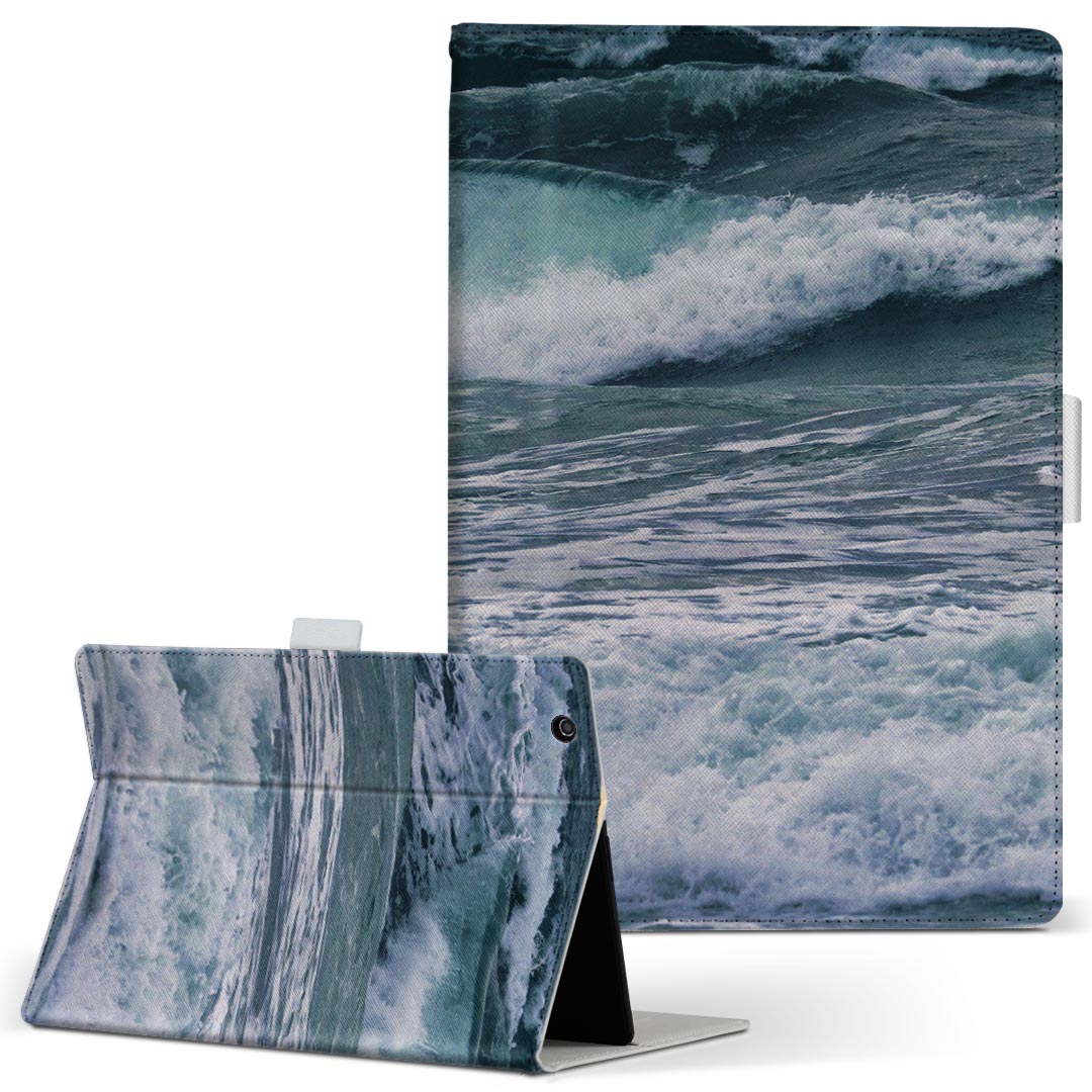 商品特徴・高品質な人工革に継ぎ目のないシームレスな全面デザイン。・業務用の特殊印刷機を使用した高精細プリント。さらにUV加工を施しダメージに強い仕上がり。・動画などの視聴に便利なスタンド機能。・内側に便利なカードスロット＆ロングポケット。・...