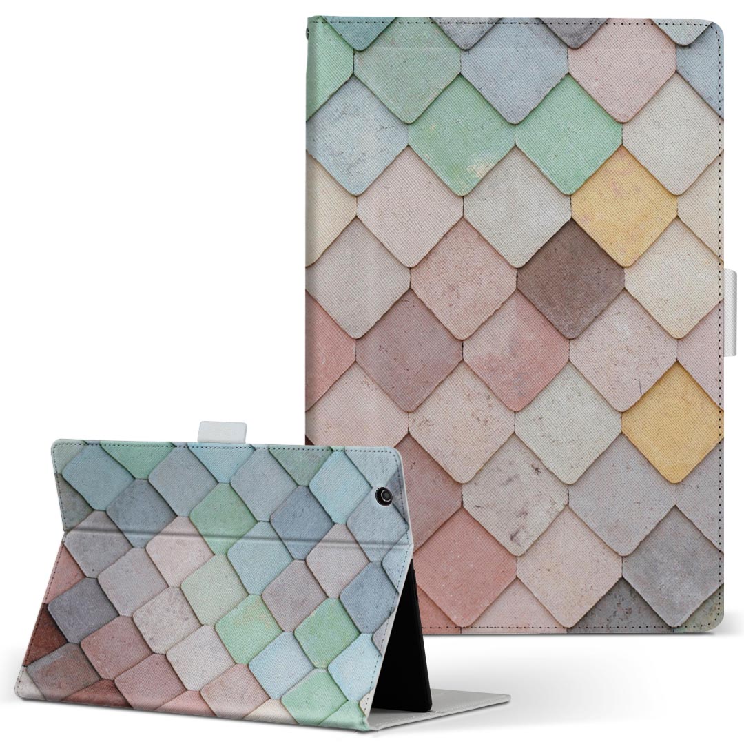 商品特徴・高品質な人工革に継ぎ目のないシームレスな全面デザイン。・業務用の特殊印刷機を使用した高精細プリント。さらにUV加工を施しダメージに強い仕上がり。・動画などの視聴に便利なスタンド機能。・内側に便利なカードスロット＆ロングポケット。・...