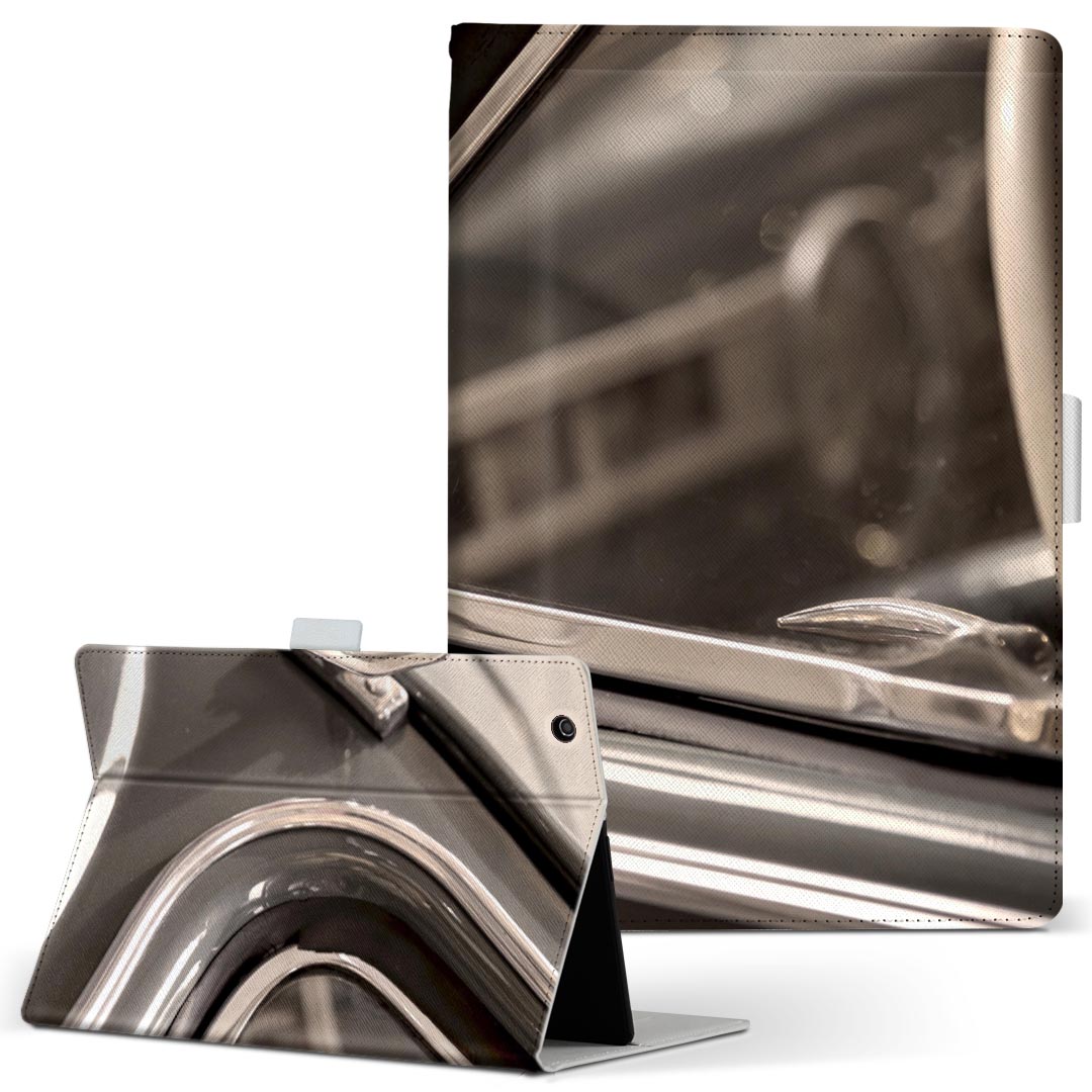 商品特徴・高品質な人工革に継ぎ目のないシームレスな全面デザイン。・業務用の特殊印刷機を使用した高精細プリント。さらにUV加工を施しダメージに強い仕上がり。・動画などの視聴に便利なスタンド機能。・内側に便利なカードスロット＆ロングポケット。・...