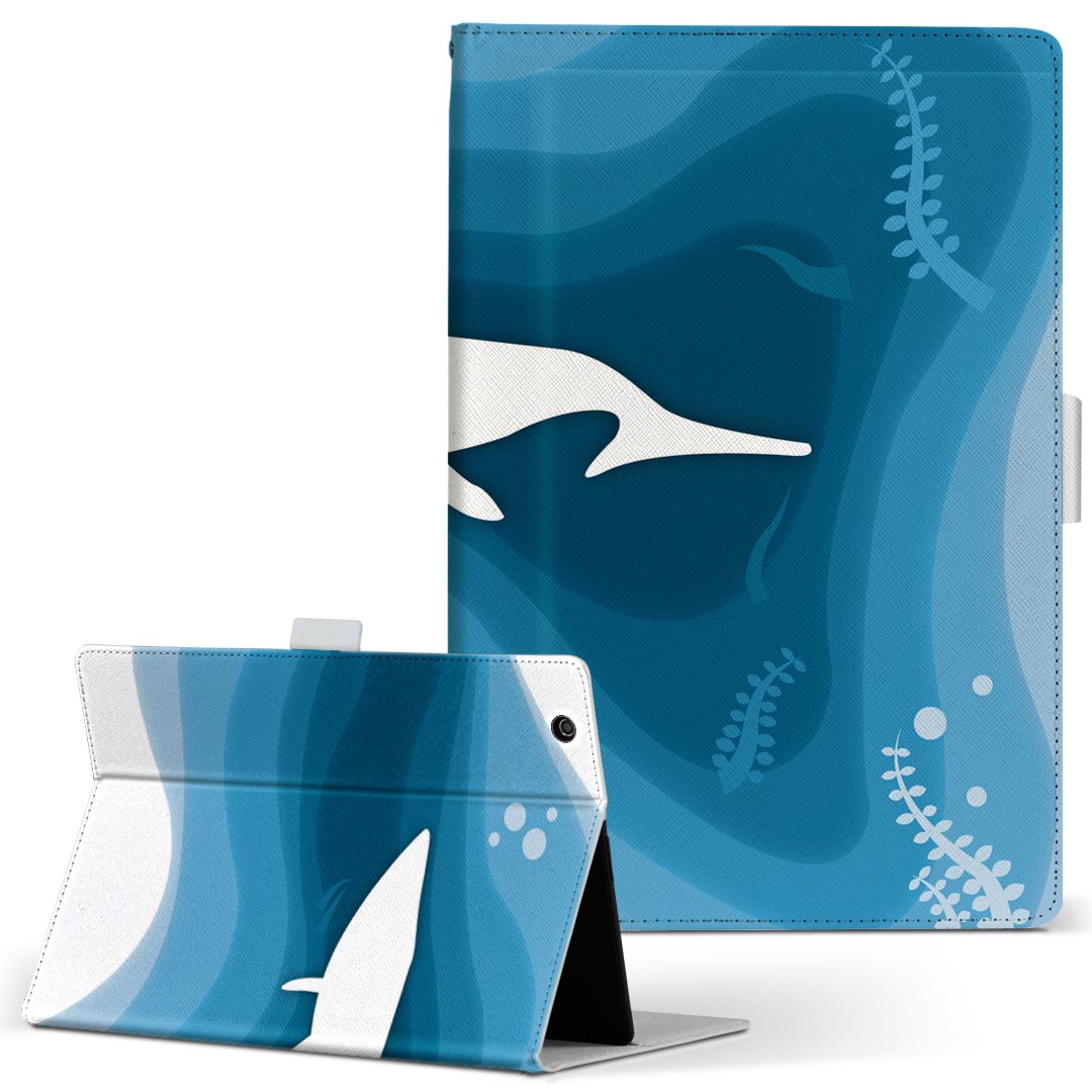 商品特徴・高品質な人工革に継ぎ目のないシームレスな全面デザイン。・業務用の特殊印刷機を使用した高精細プリント。さらにUV加工を施しダメージに強い仕上がり。・動画などの視聴に便利なスタンド機能。・内側に便利なカードスロット＆ロングポケット。・...