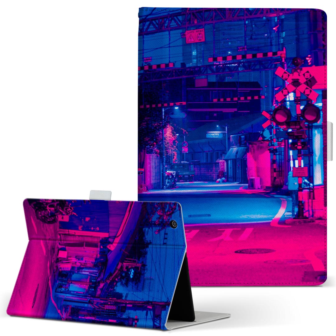 商品特徴・高品質な人工革に継ぎ目のないシームレスな全面デザイン。・業務用の特殊印刷機を使用した高精細プリント。さらにUV加工を施しダメージに強い仕上がり。・動画などの視聴に便利なスタンド機能。・内側に便利なカードスロット＆ロングポケット。・...